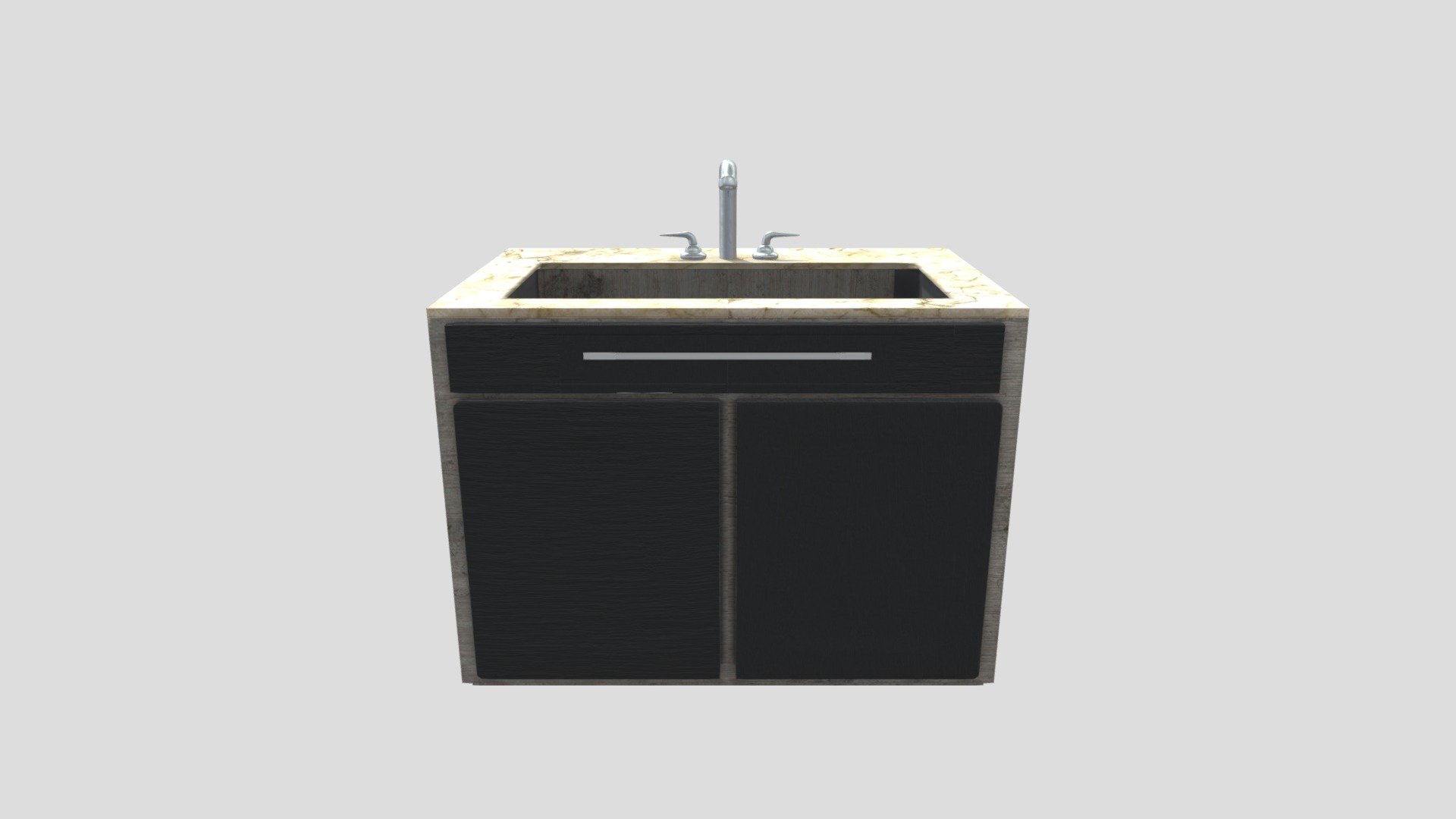 sink - 3D model by Brandon (@Barnason) [9a9e7b7] - Sketchfab