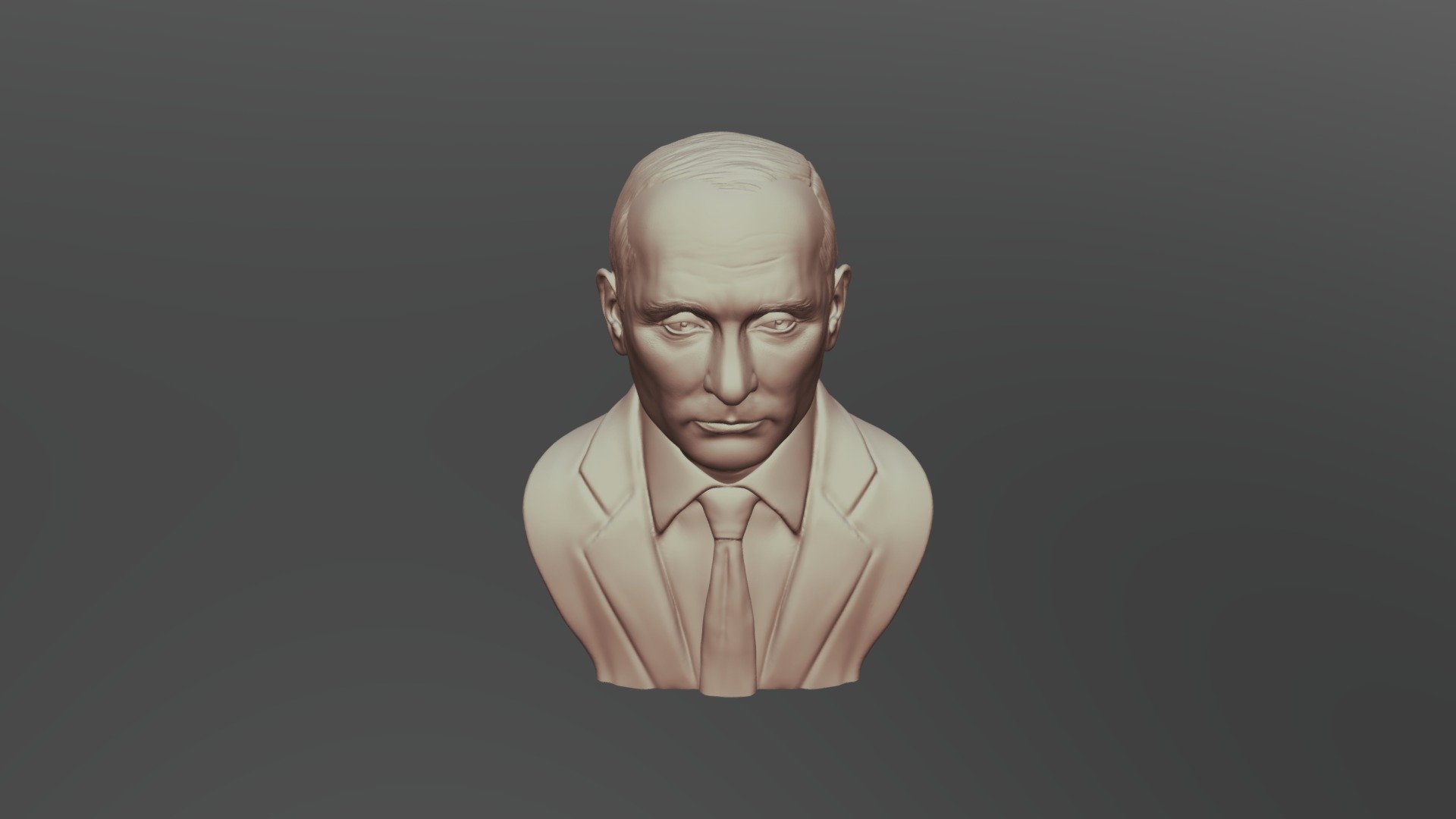 3D Sculpture of Vladimir Putin 3D model - Buy Royalty Free 3D model by ...