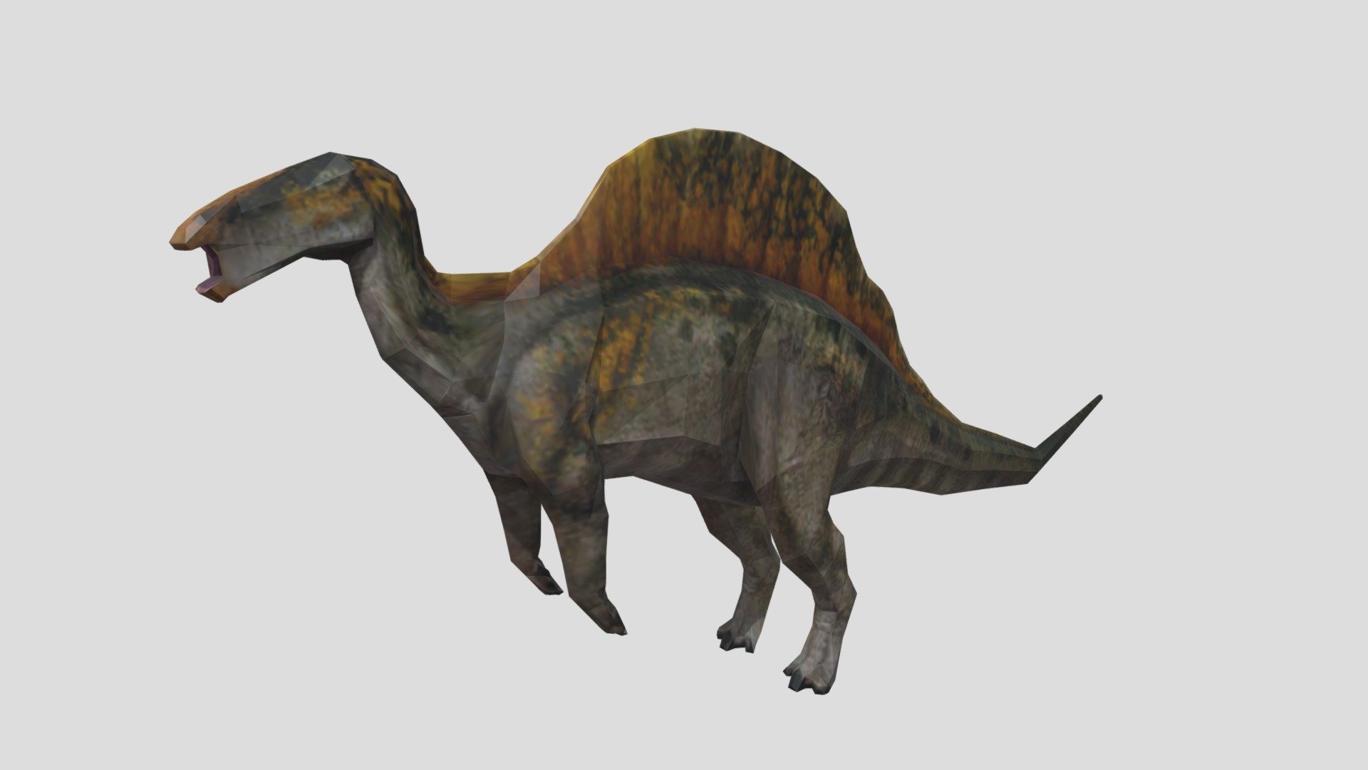 JPOG Posed Ouranosaurus - Download Free 3D model by seth the yutyrannus ...