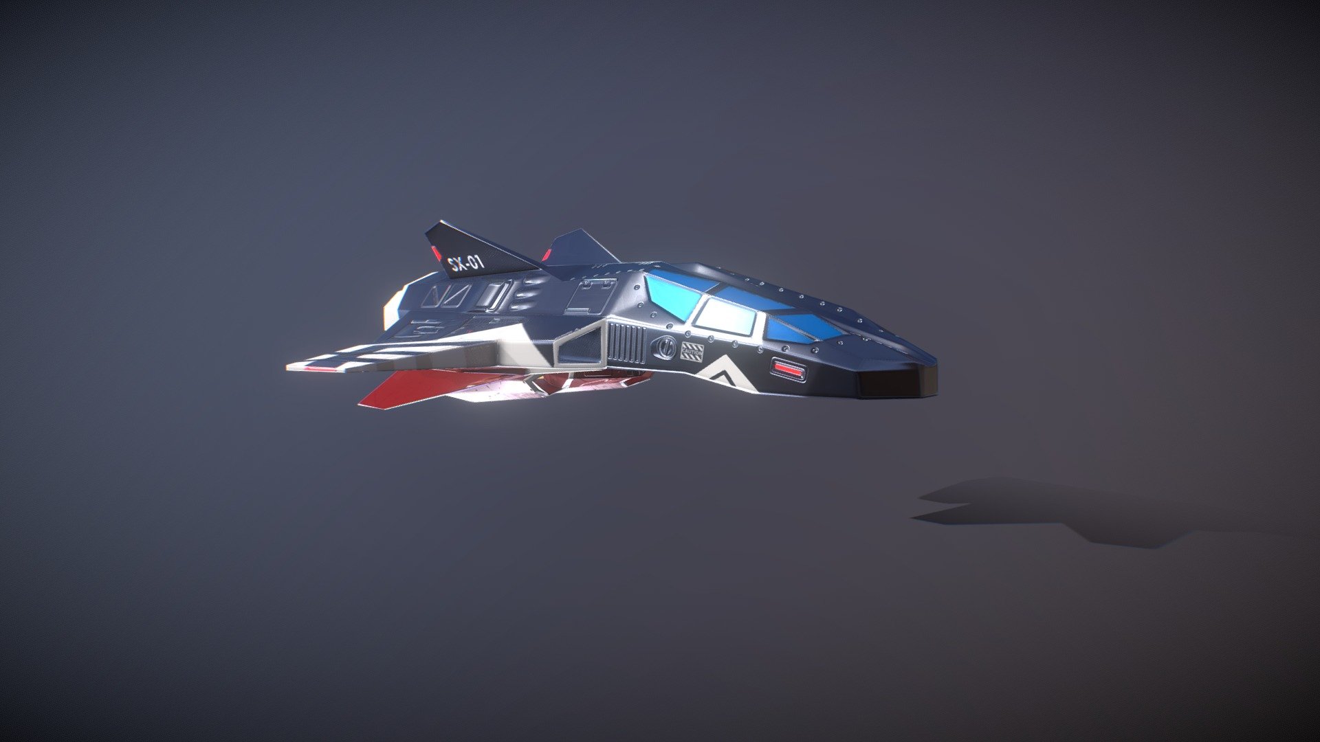 SpaceSHip One - 3D model by JavoVlc [9aa0946] - Sketchfab
