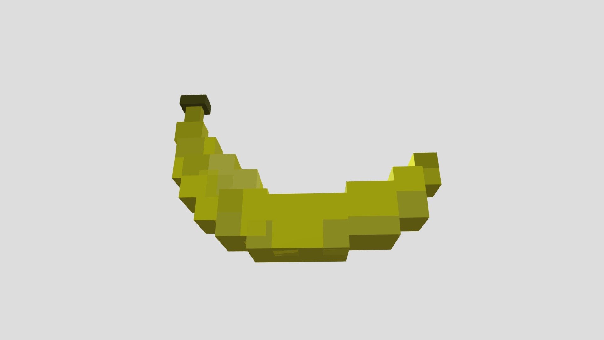 Banana blockbench - Download Free 3D model by Daedraa [9aa1a08] - Sketchfab
