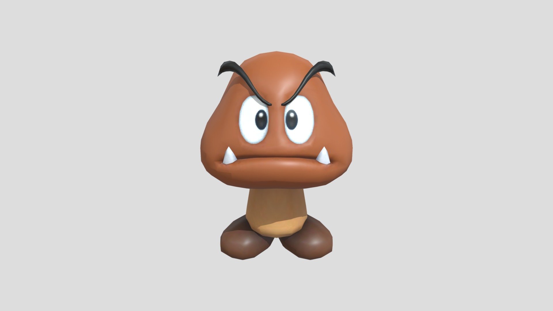 Goomba - Download Free 3D model by stankojacob787 [9aa2e03] - Sketchfab