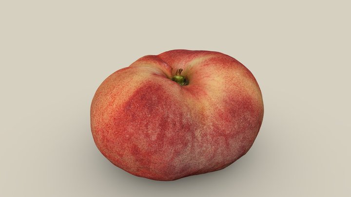 Peach 3D models - Sketchfab