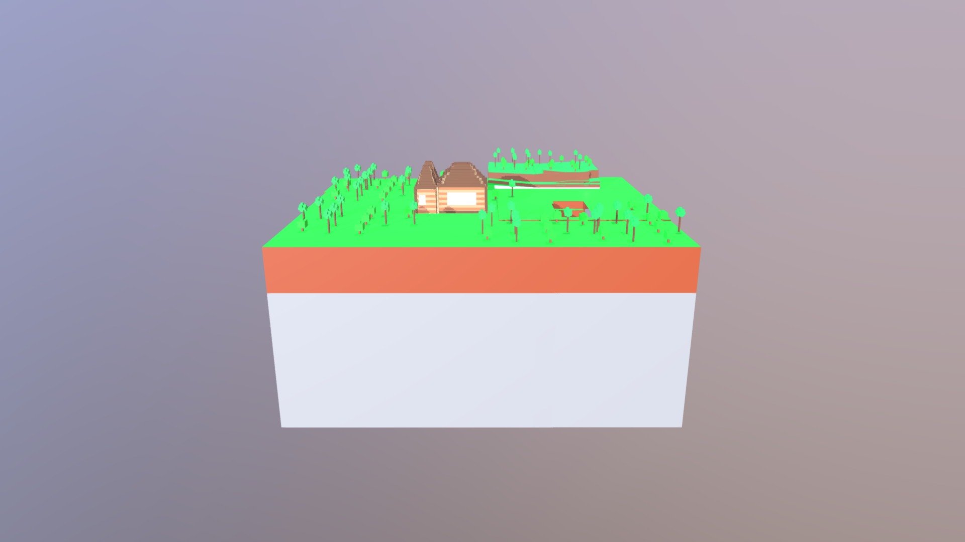 Blender minecraft world - 3D model by elinorzus [9aa4661] - Sketchfab