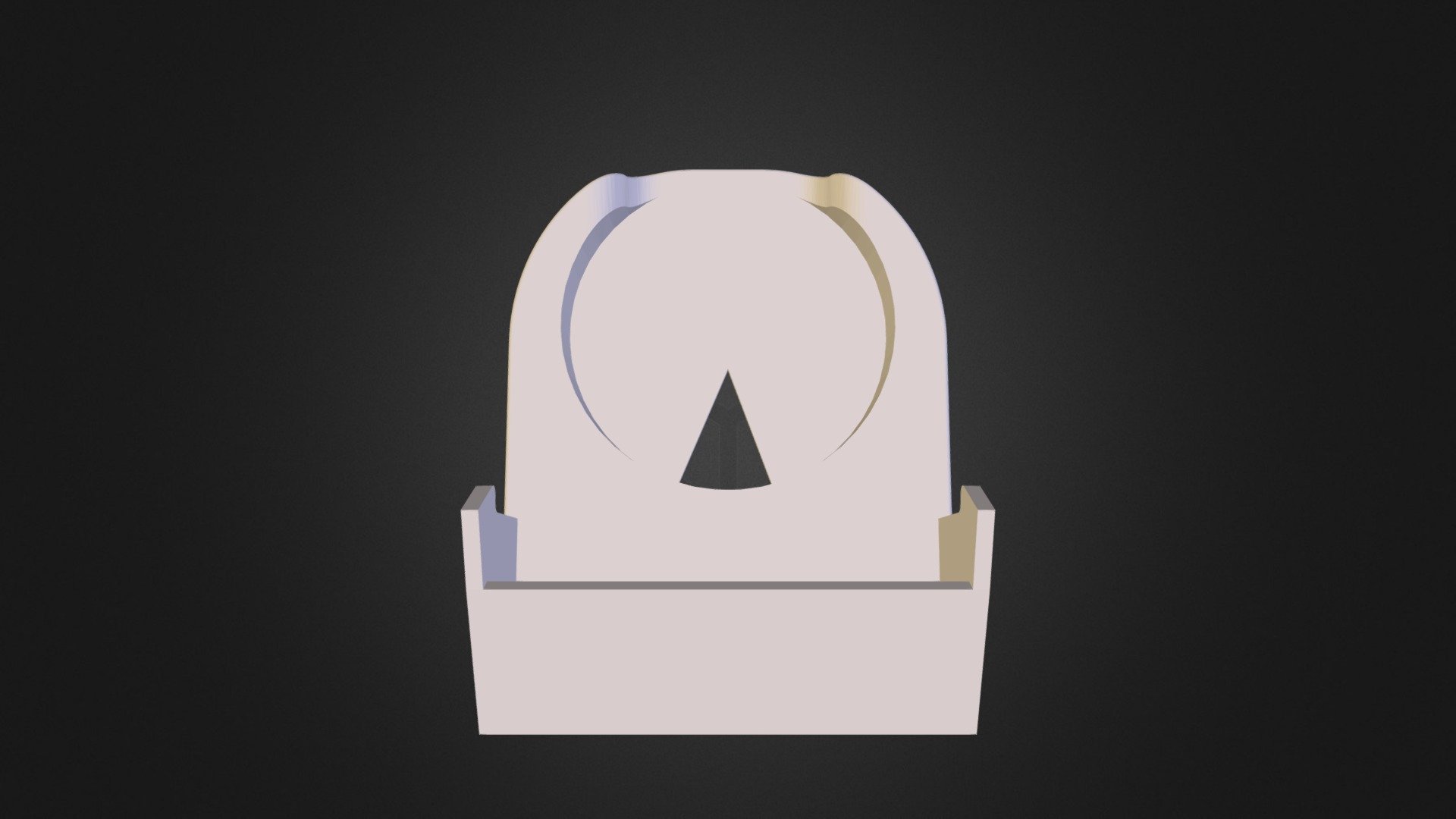 LG G2 Inductive Charging Stand for wider case - 3D model by ...