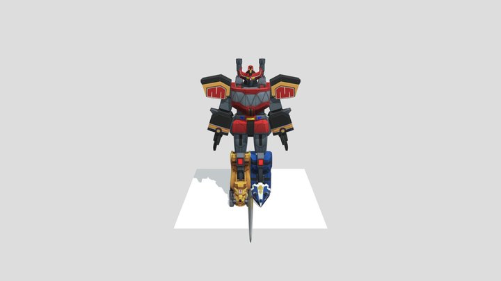 Megazord 3D models - Sketchfab