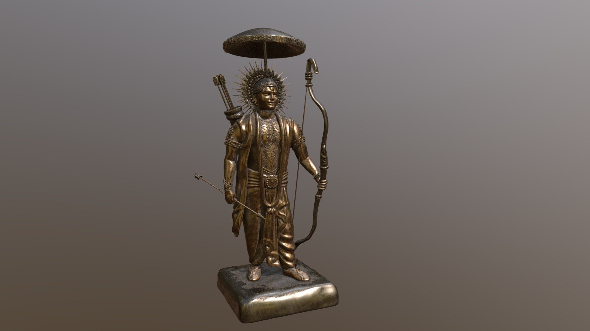 Statue of Rama - Buy Royalty Free 3D model by arshad irfan (@arshad3954 ...