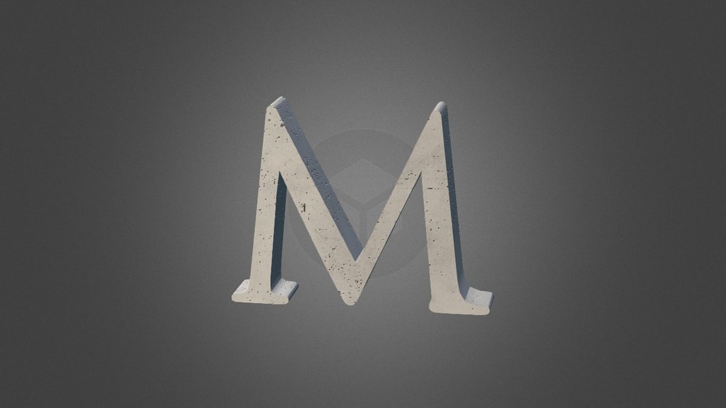 M - 3D model by MORGAN-MÖLLER (@vinderen) [9aa702e] - Sketchfab