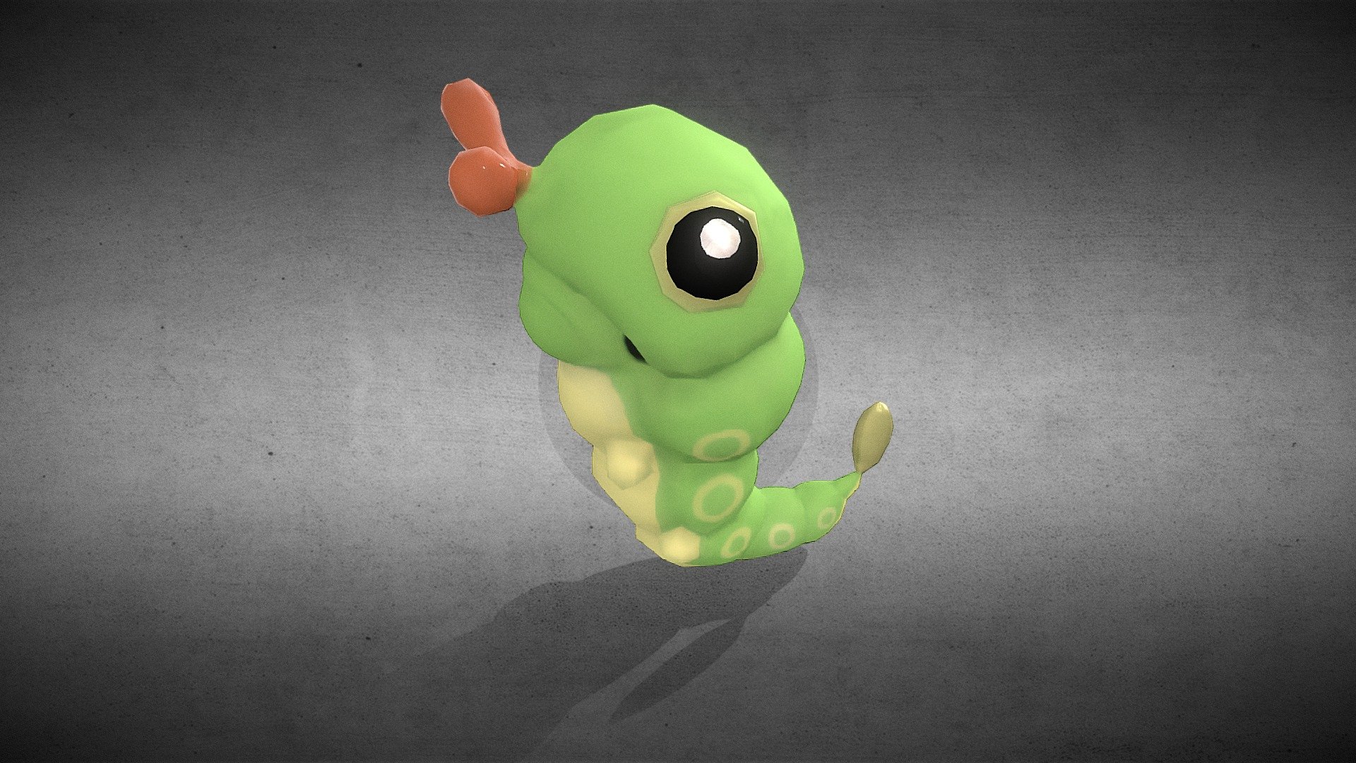 Caterpie - Download Free 3D model by dartuchiwa [9aa723d] - Sketchfab