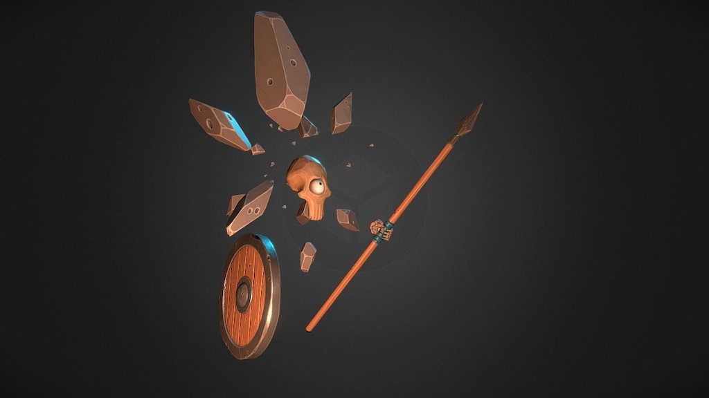 Skeleton Elemental - 3D model by Clément Nougier (@nhax) [9aa7499 ...