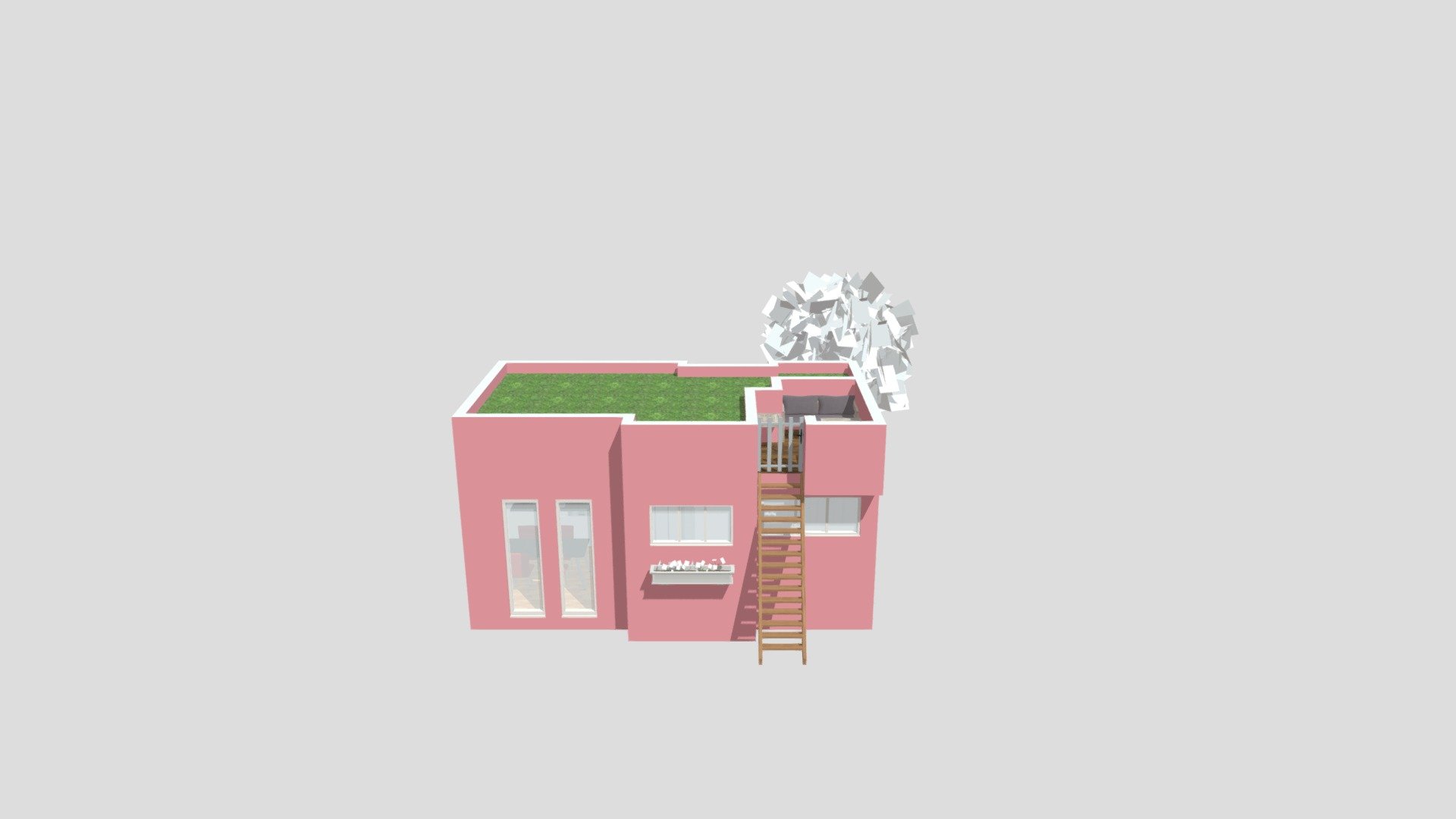 Tiny house 4 - Download Free 3D model by Home Design 3D (@homedesign3d ...