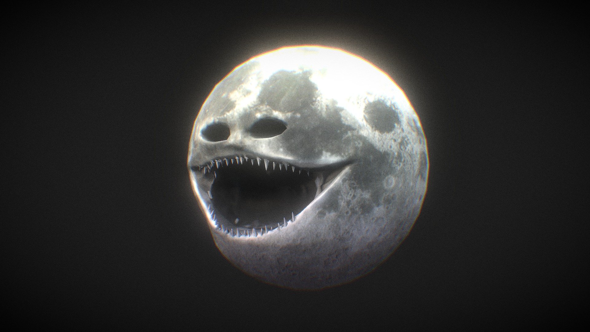 The Moon Woke Up - Download Free 3D model by Alex CGW (@alex.cgwarrior ...
