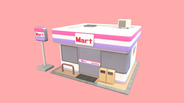 Conveniencestore 3D models - Sketchfab
