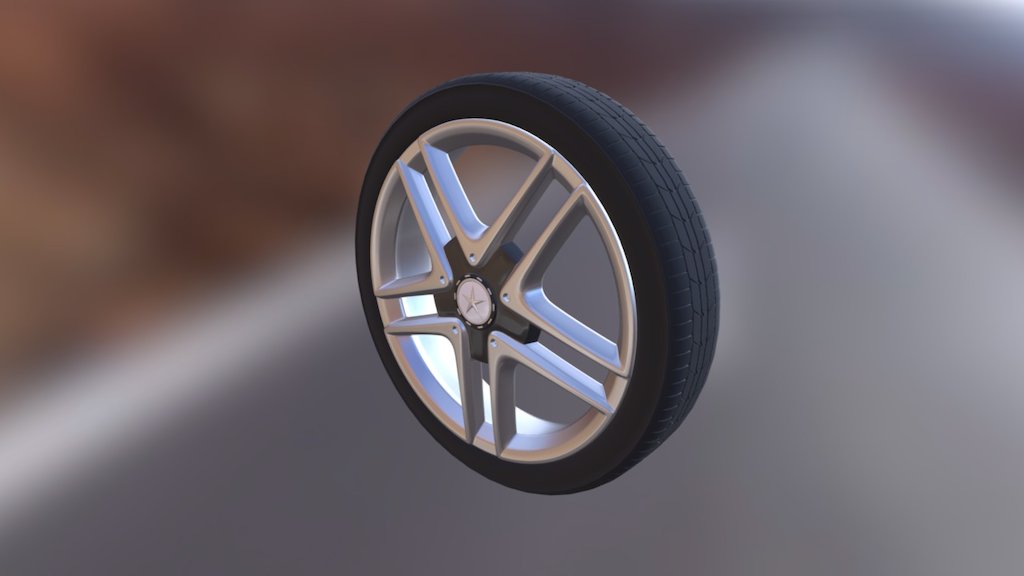 Modeling a Wheel - 3D model by Fernando (@scrou) [9aa91ed] - Sketchfab