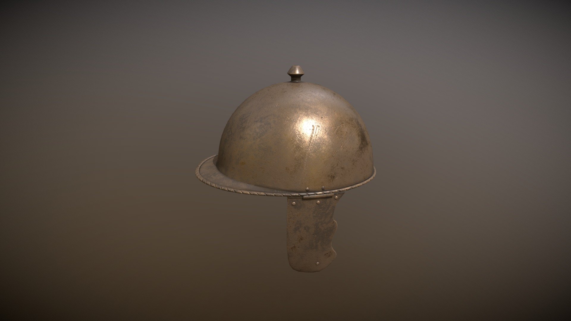 Late Roman Rebuplic coolus helmet - 3D model by BrendanStakenburg ...
