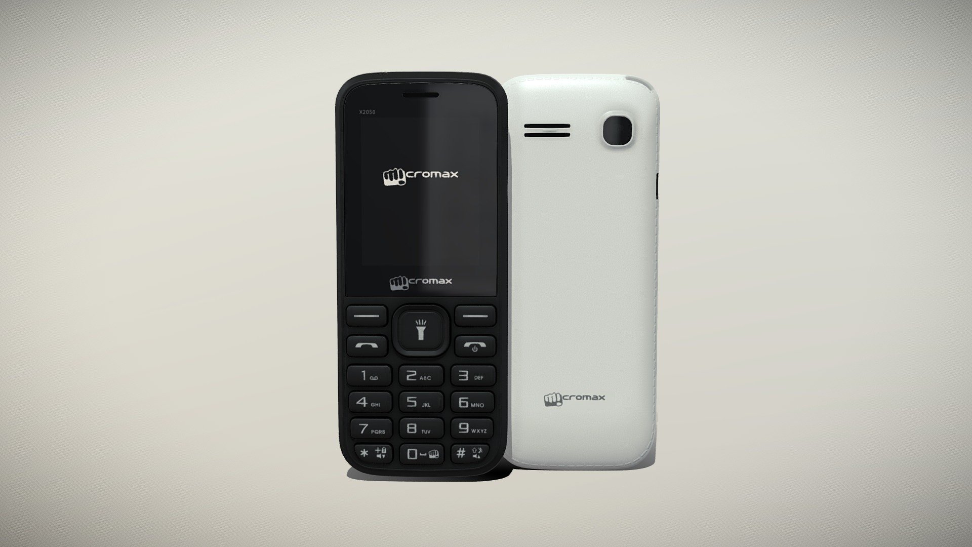 Micromax X2050 - Buy Royalty Free 3D model by 3DOverstock [9aa9787 ...
