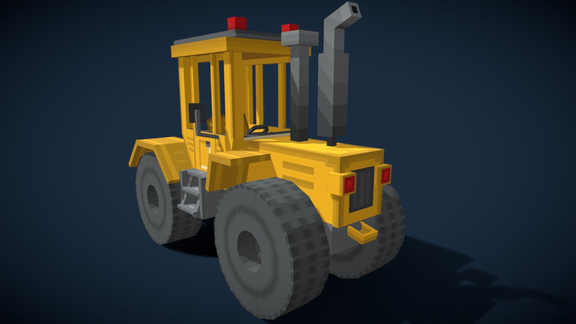 Tractor - 3D model by VictorSr (@Victorsrr) [9aaa66f] - Sketchfab