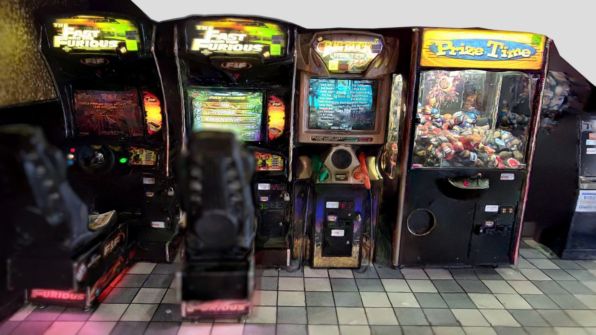 Theater Arcade - 3D model by stevencmutter [9aab7e1] - Sketchfab