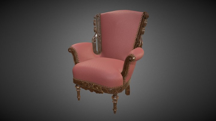Antique-furniture 3D models - Sketchfab
