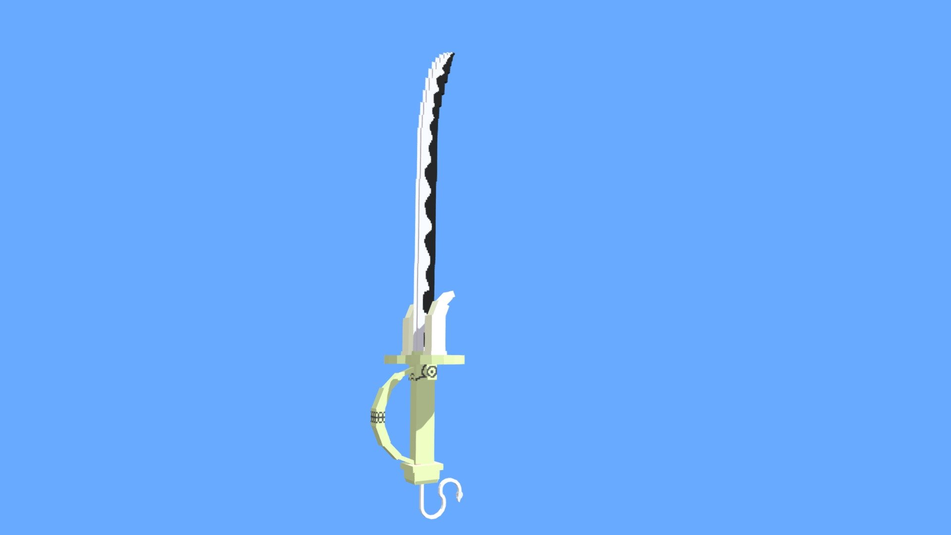 Funkfreed (Spandam's sword) - 3D model by KRiSinnit [9aad79a] - Sketchfab