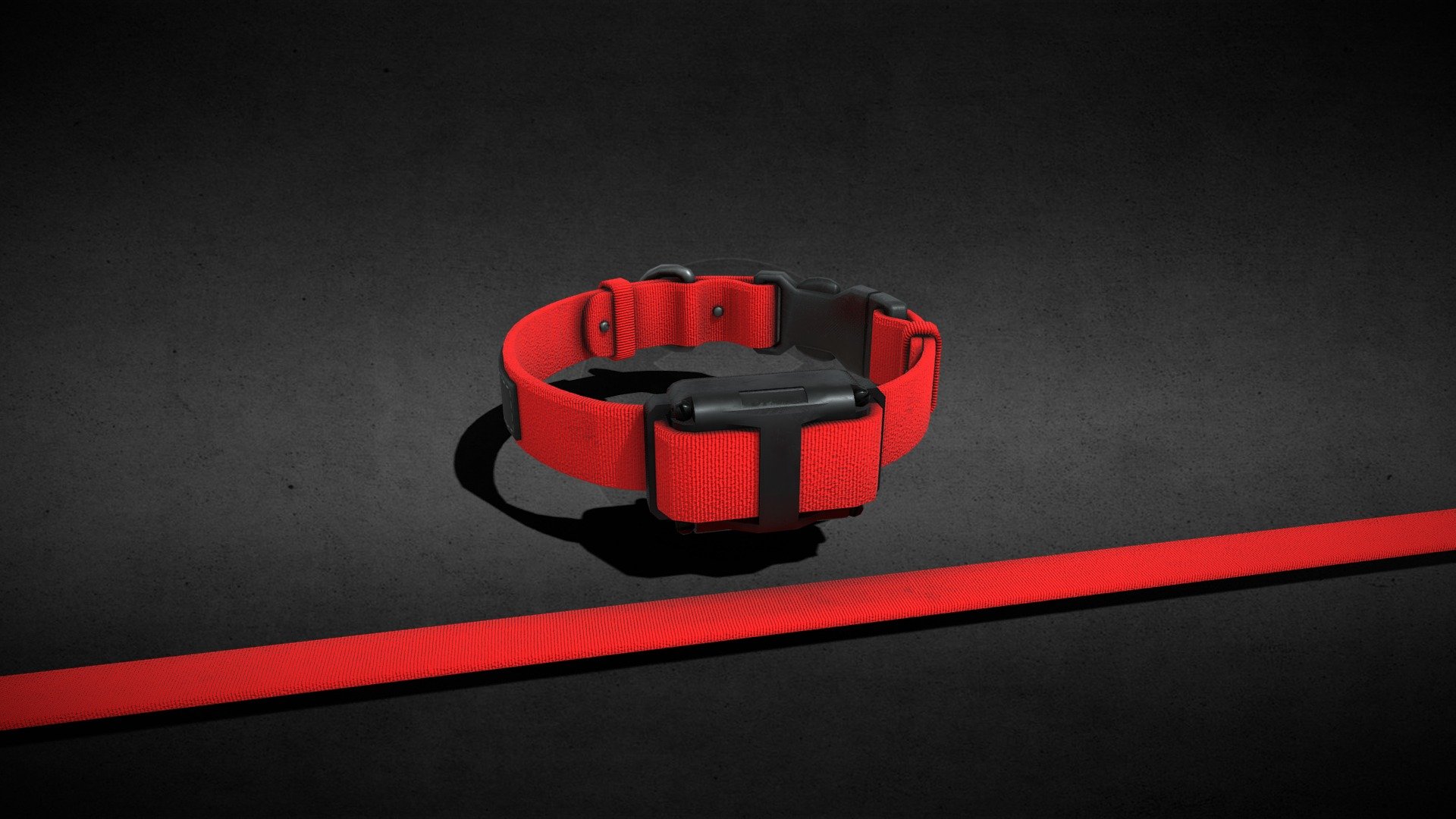 Training Collar & Leash - 3D model by DittyDos [9aaedbe] - Sketchfab