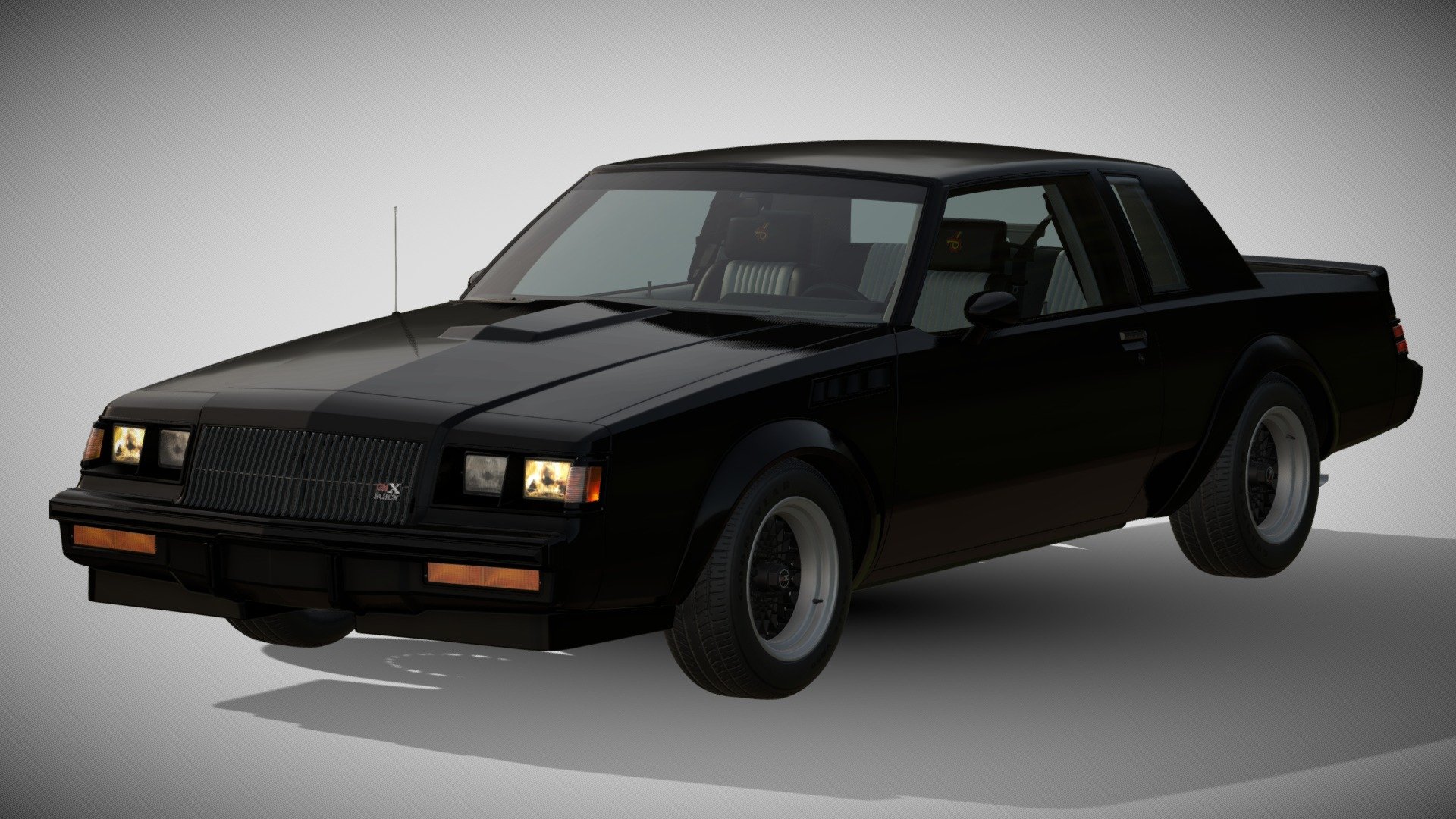 1987 Buick Grand National Regal GNX - Download Free 3D model by Ddiaz ...