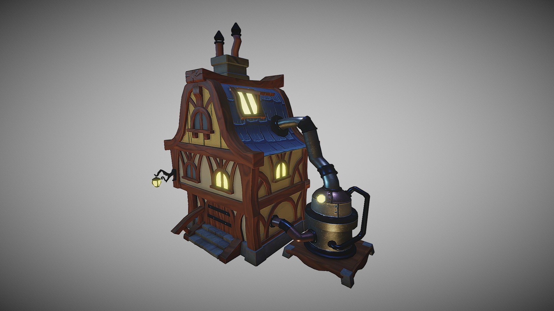 Brewery - 3D model by n_martinez. [9aaf0c9] - Sketchfab