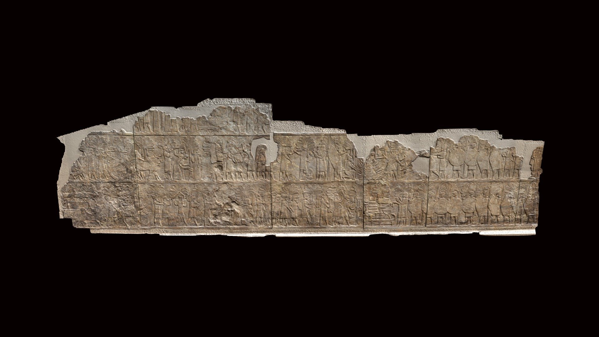 Panel 9, SW Palace Nineveh - Download Free 3D model by danielpett ...