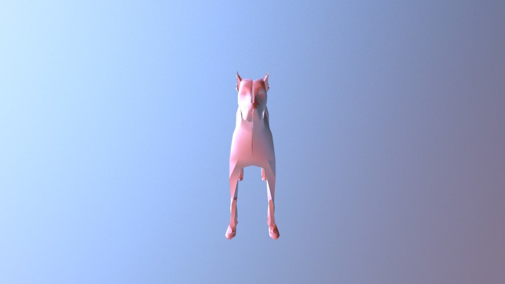 Retopo Dog - 3D model by Ethan.Snell [9ab01e1] - Sketchfab