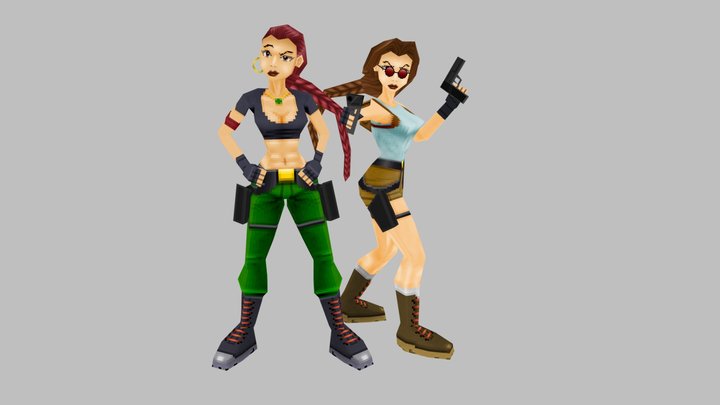Laracroft 3D models - Sketchfab