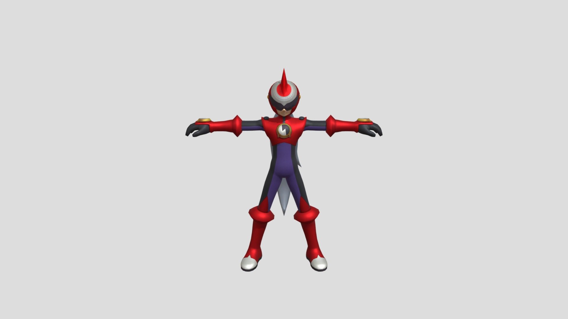 Mega Man X DiVE - ProtoMan.EXE - Download Free 3D model by Zero ...