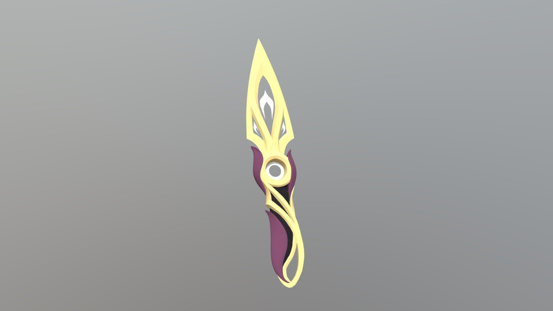 Valorant Mystbloom Knife - 3D model by geceala [9ab270a] - Sketchfab