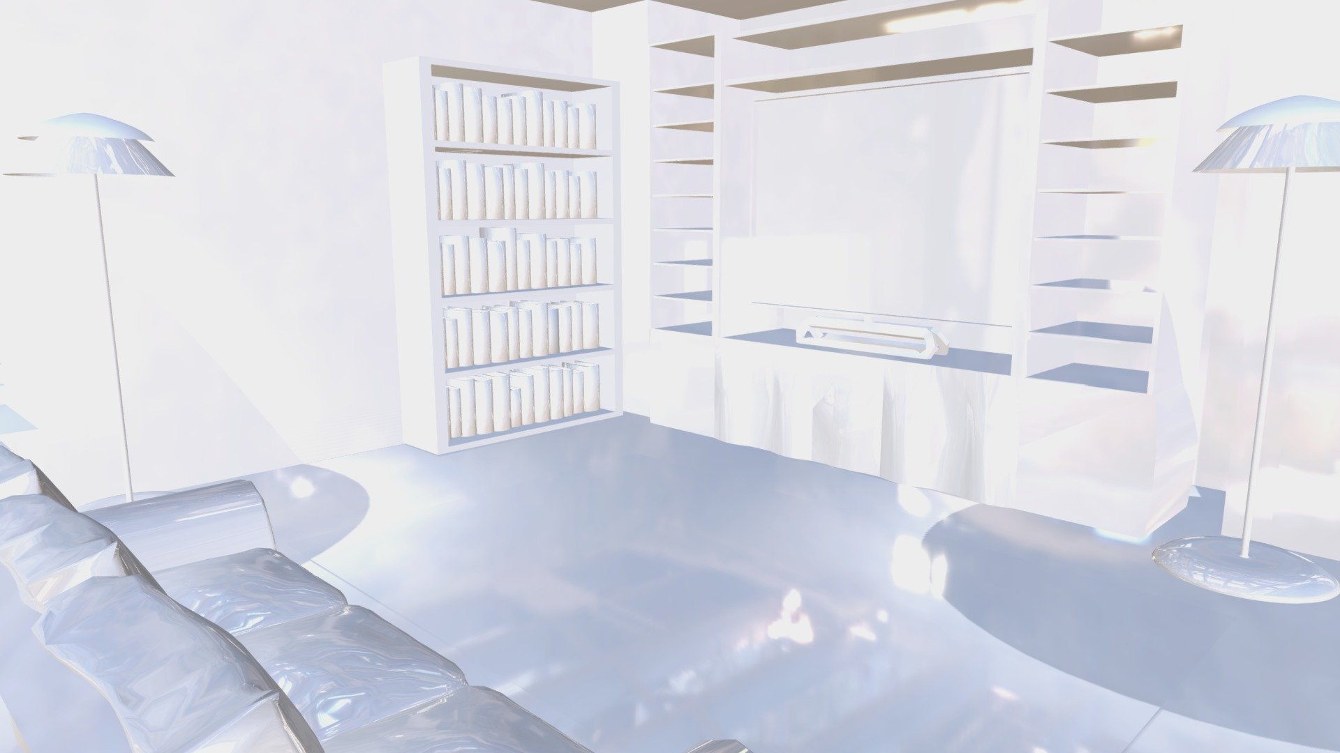 MediaRoom - 3D model by CalebS [9ab4dfb] - Sketchfab
