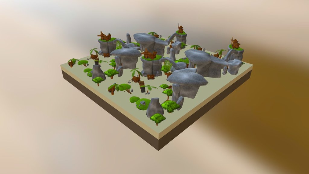 Modular Environment Demo - 3D model by cowleym5 [9ab64f6] - Sketchfab