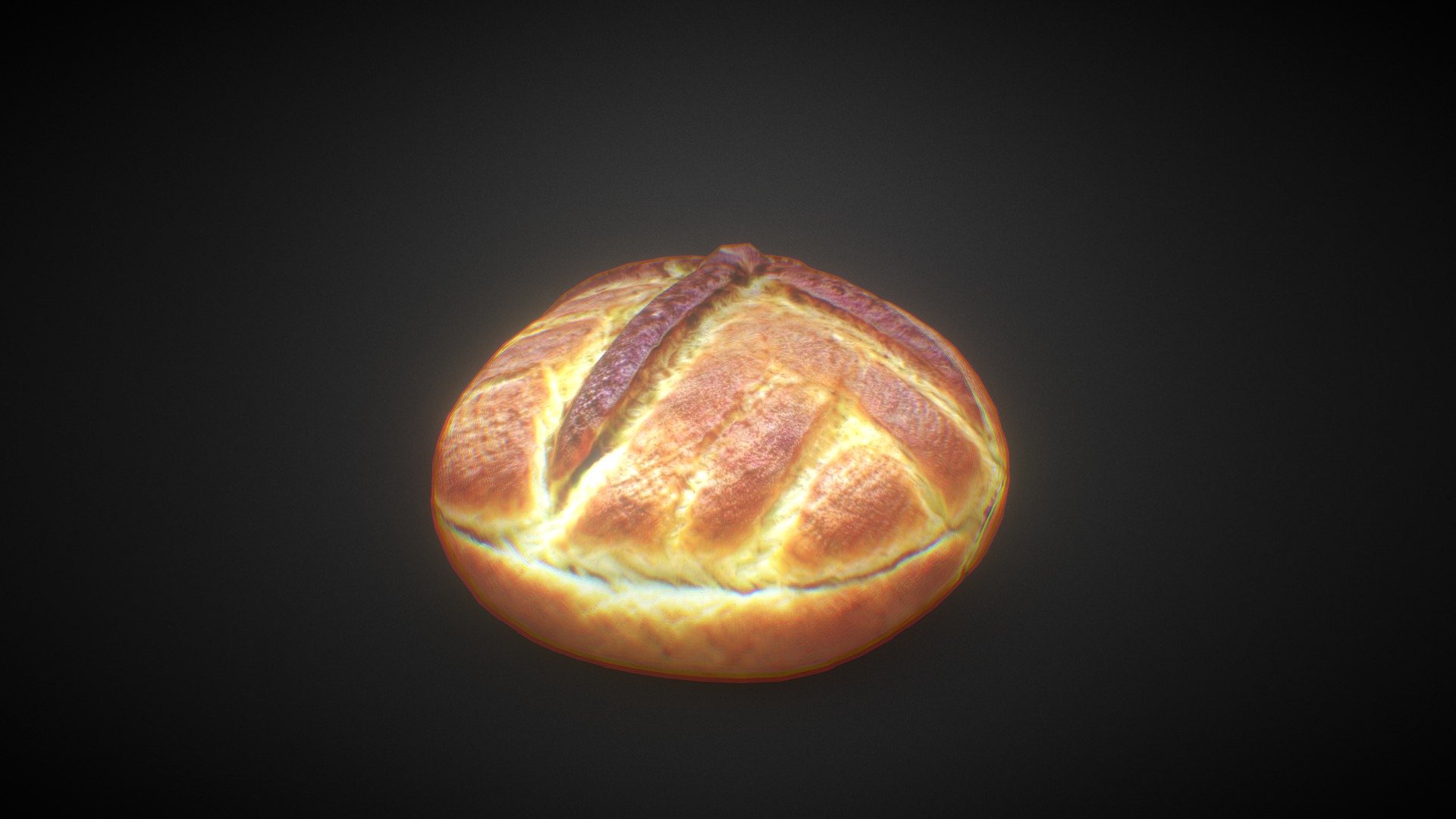 Bread - Download Free 3D model by RENDERIA (@renderia1) [9ab691d ...