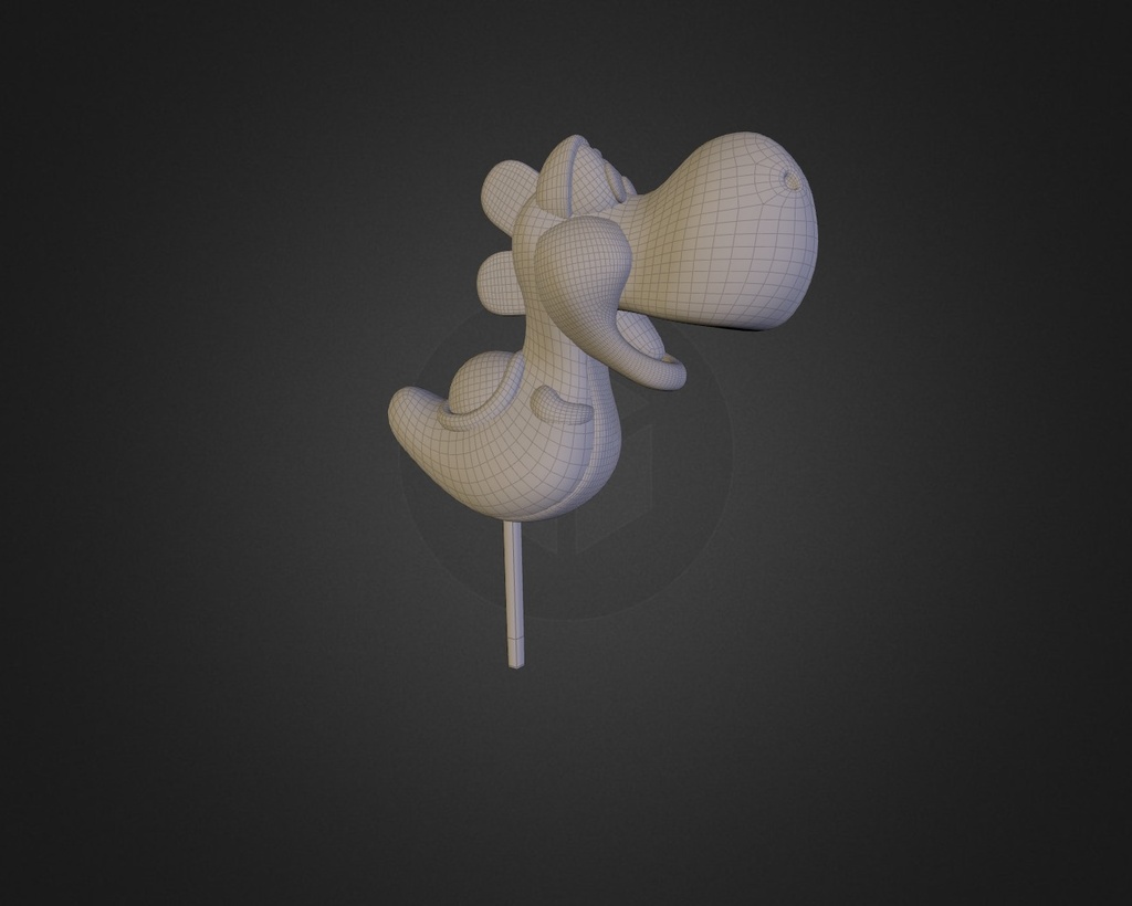Yoshi - CAndy - 3D model by komiyama [9ab774e] - Sketchfab
