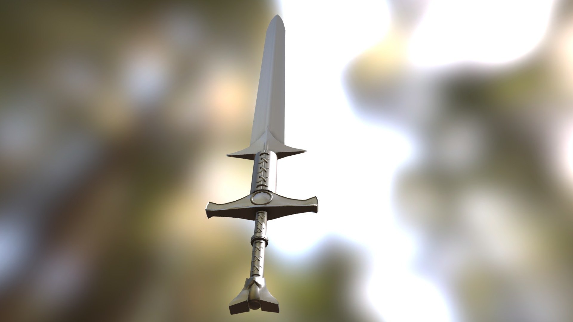 Iron Greatsword - Assignment 2 - 3D model by DomPhilbrick [9ab8ee9 ...