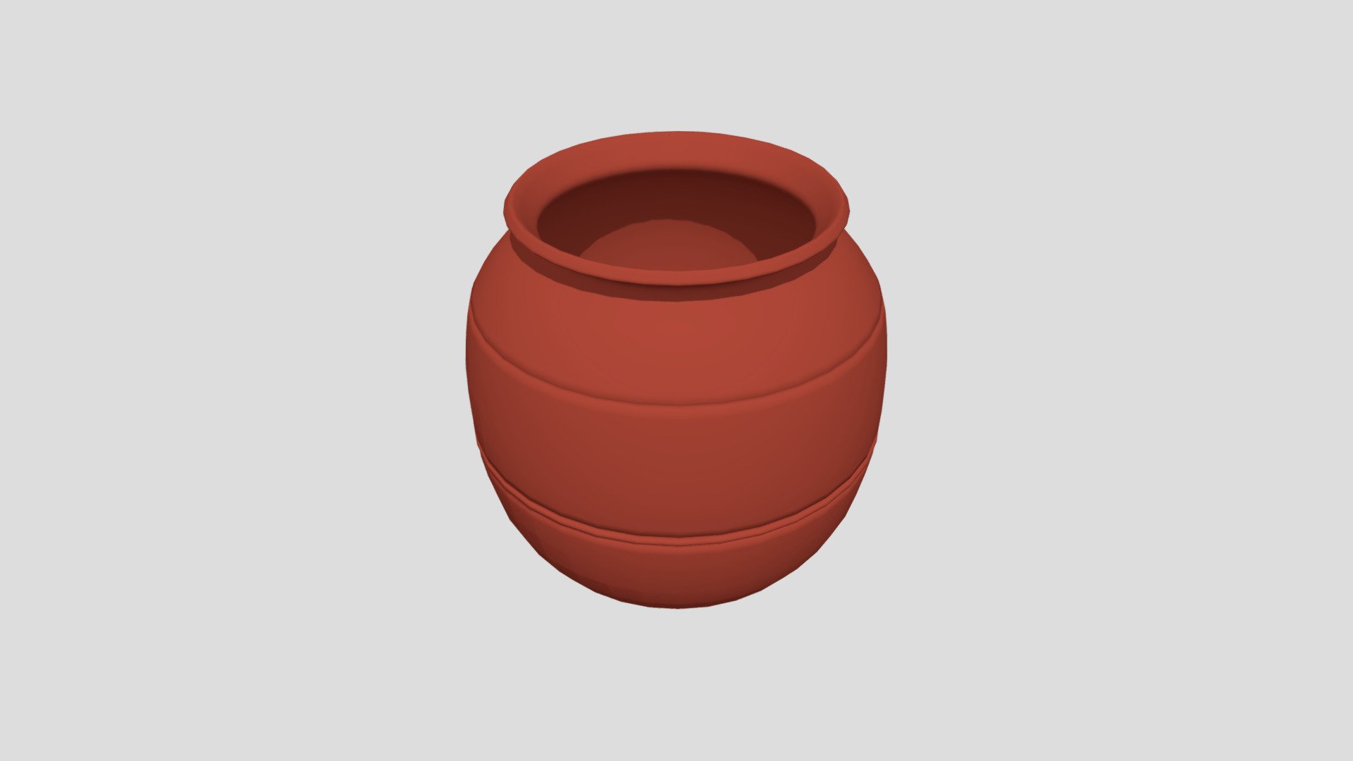 Clay Big Pot - Download Free 3D model by Indika Thushara (@Indika ...