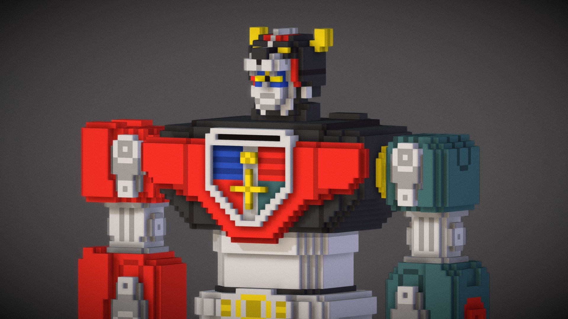 Voltron - 3D model by pratamacam [9abcda1] - Sketchfab