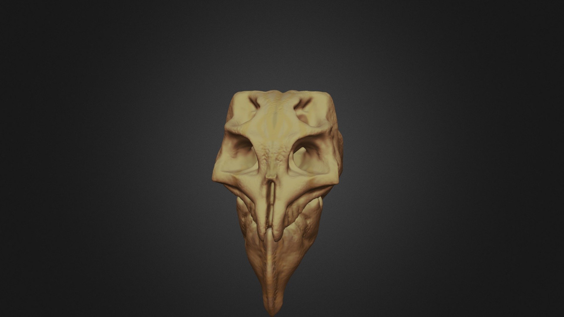 ALIENSKULL - 3D model by the sasquatch (@thesasquatch) [9abd120 ...