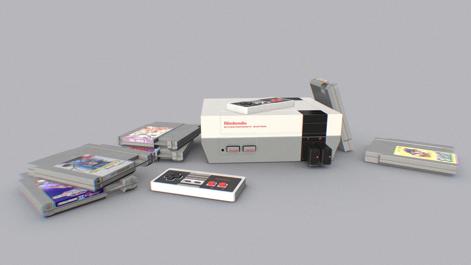 NES - Buy Royalty Free 3D model by Sebastián Espinoza (@Sebas13 ...