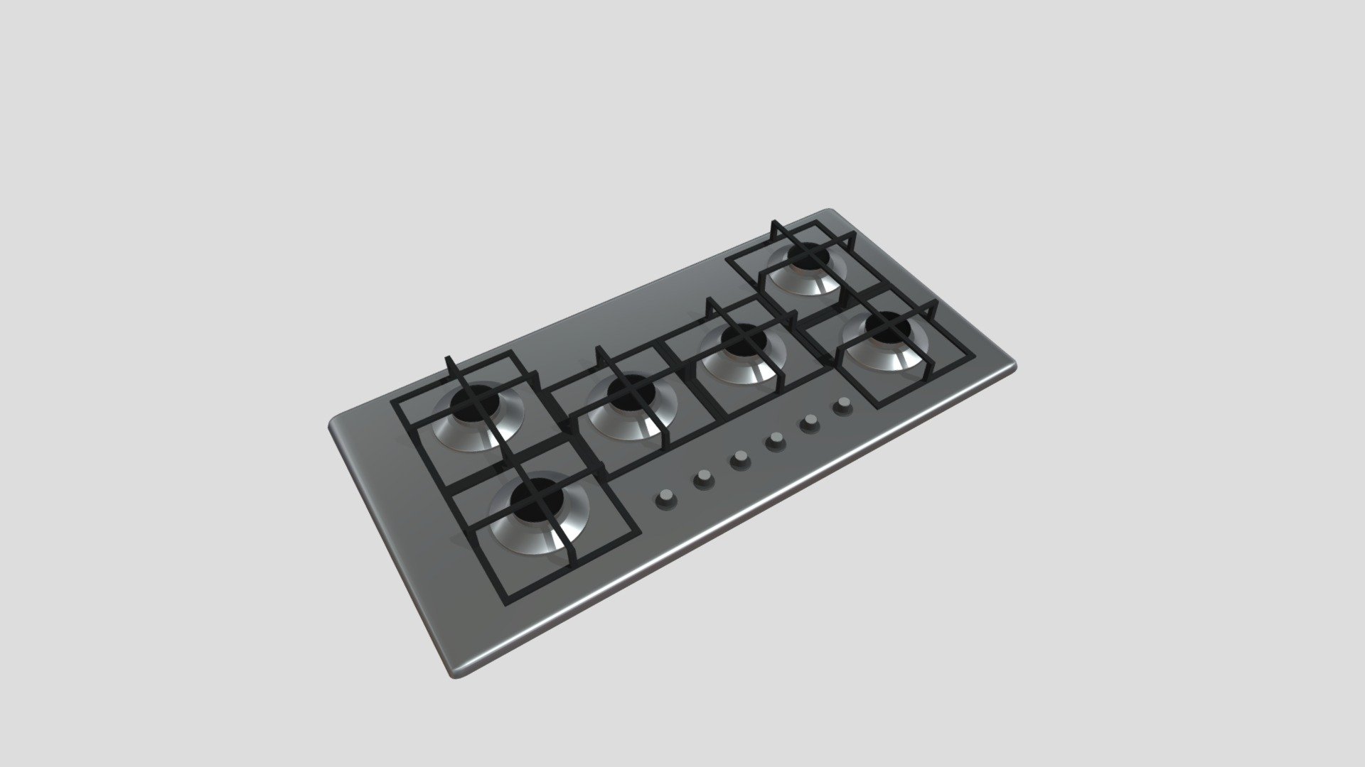 Gas plate - Buy Royalty Free 3D model by FractDesign [9abe267 ...