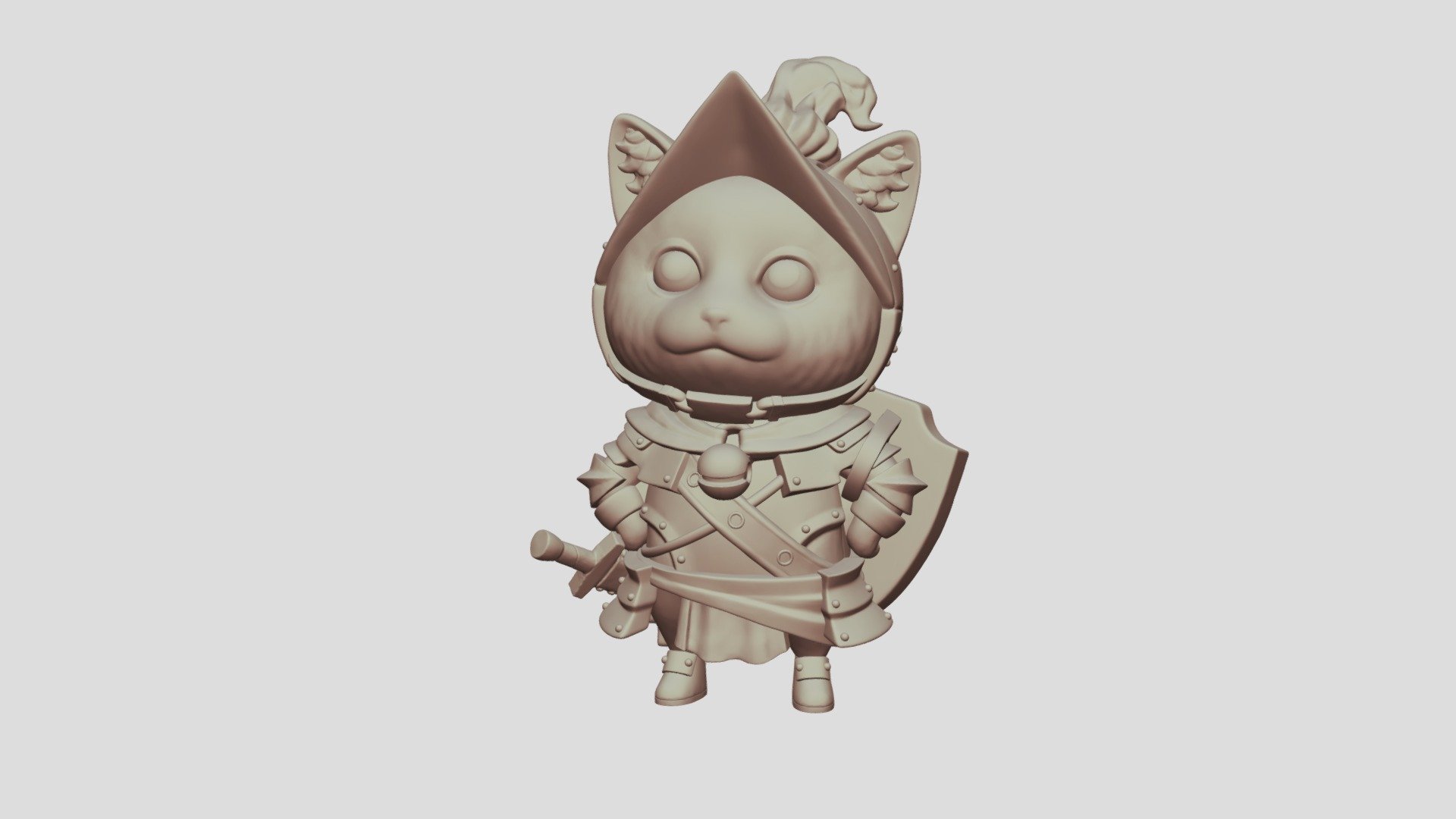 Armor Cat - Download Free 3D model by yellingorange [9abe5f9] - Sketchfab