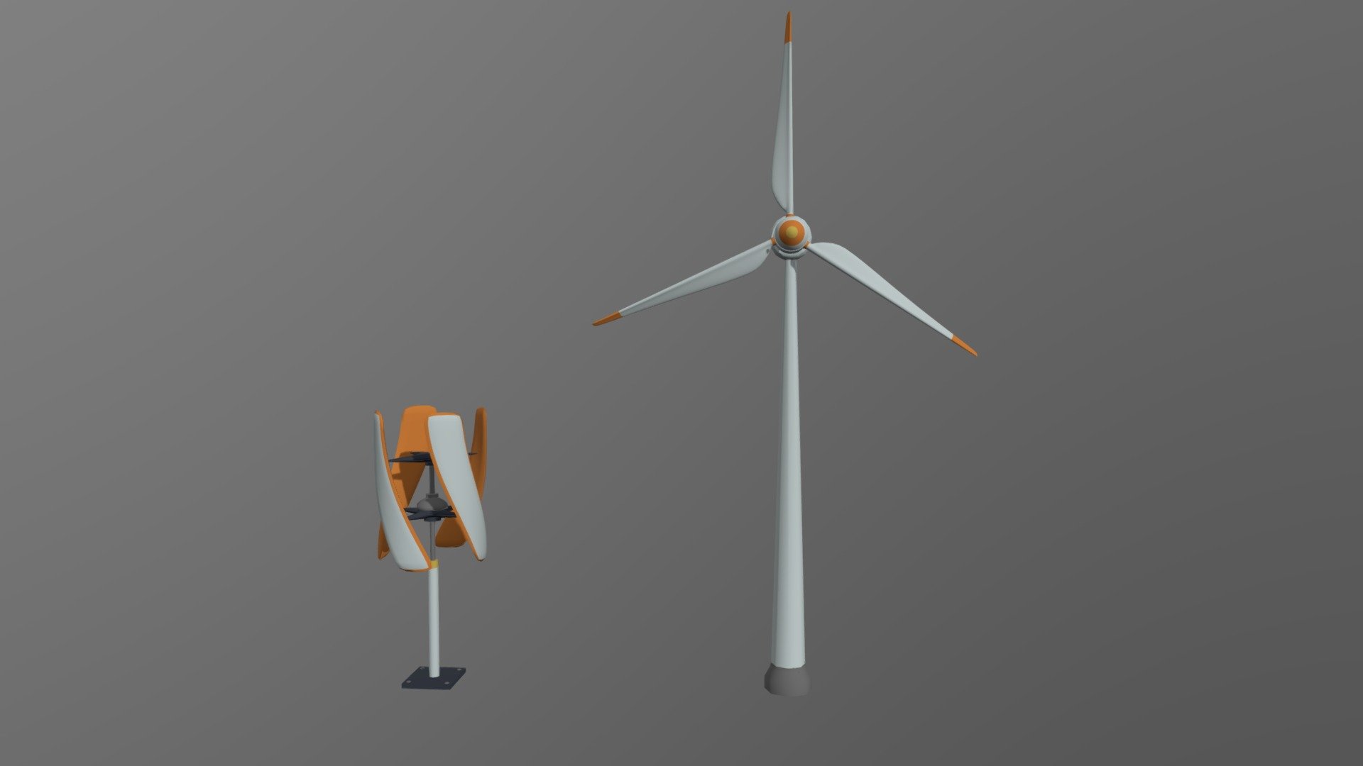 Wind turbines - 3D model by ElTy (@ElTy3d) [9abf724] - Sketchfab