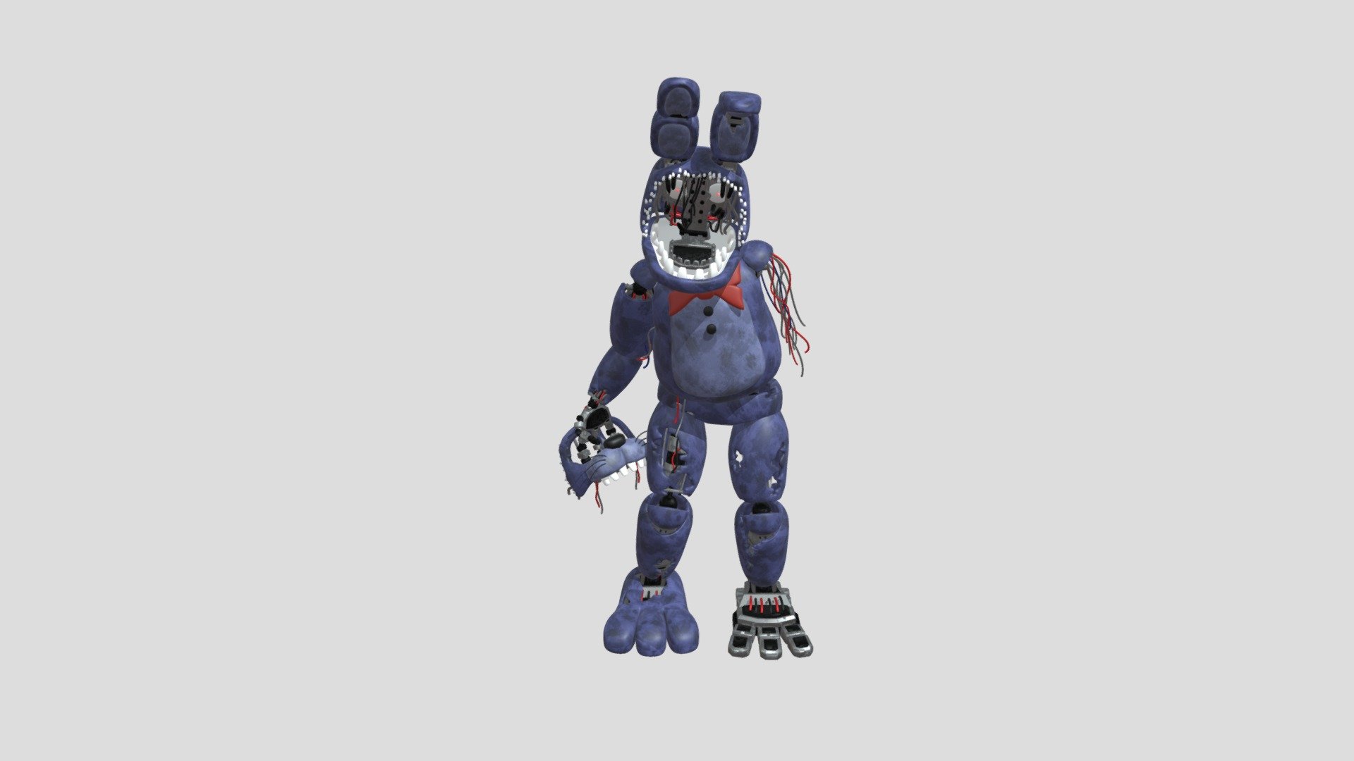 Withered Bonnie - Download Free 3D model by becerramataruben [9ac23e1 ...