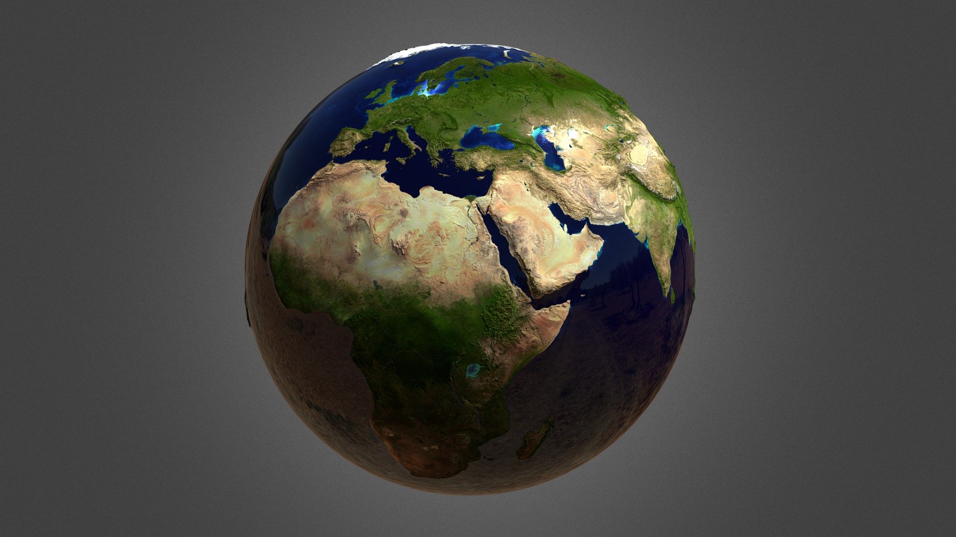 Earth Model - Download Free 3D model by altaistudio [9ac2725] - Sketchfab