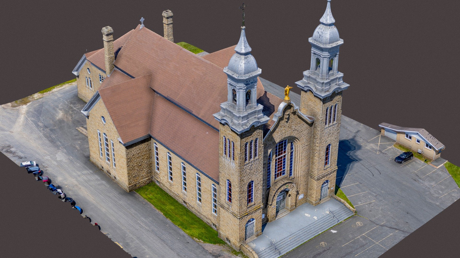 Église catholique Saint-Augustin\ Paquetville NB - Download Free 3D ...