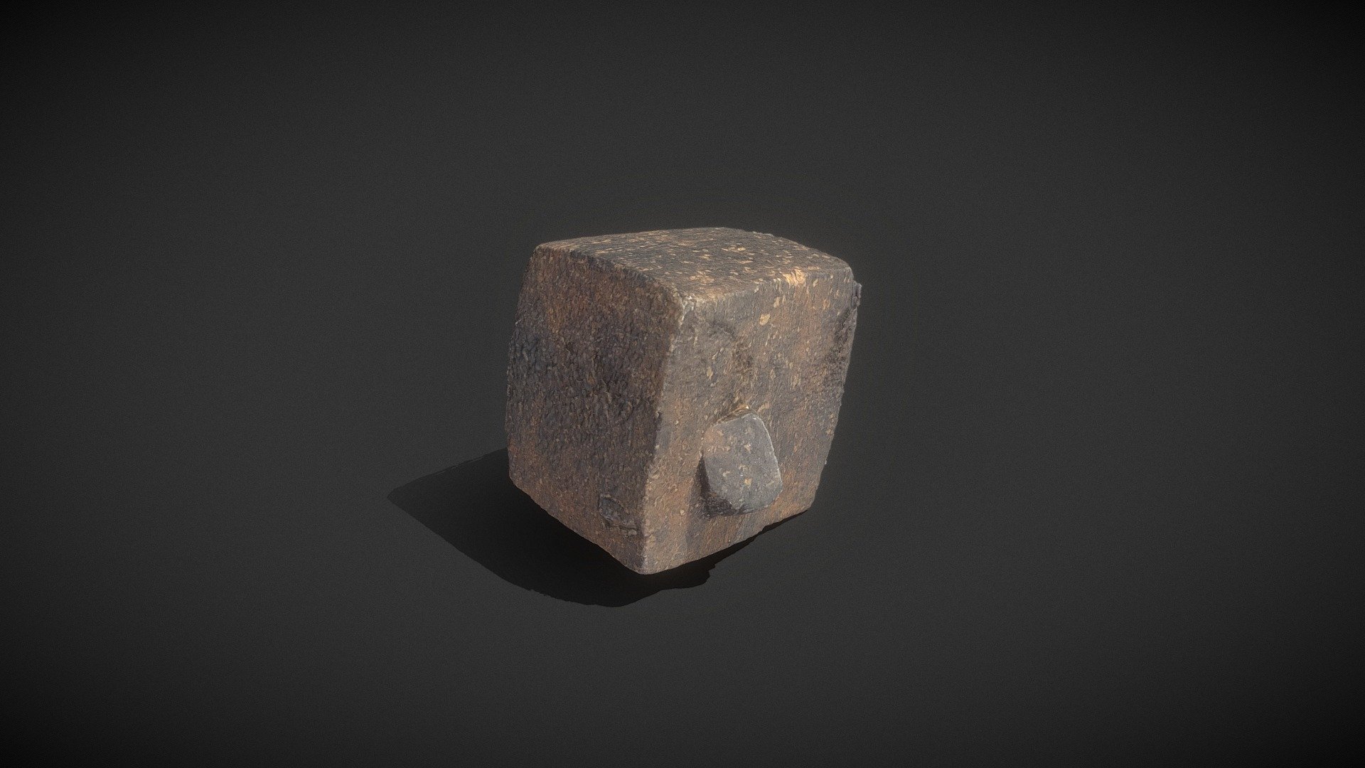 Limonite pseudomorph of pyrite - Download Free 3D model by WVU ...