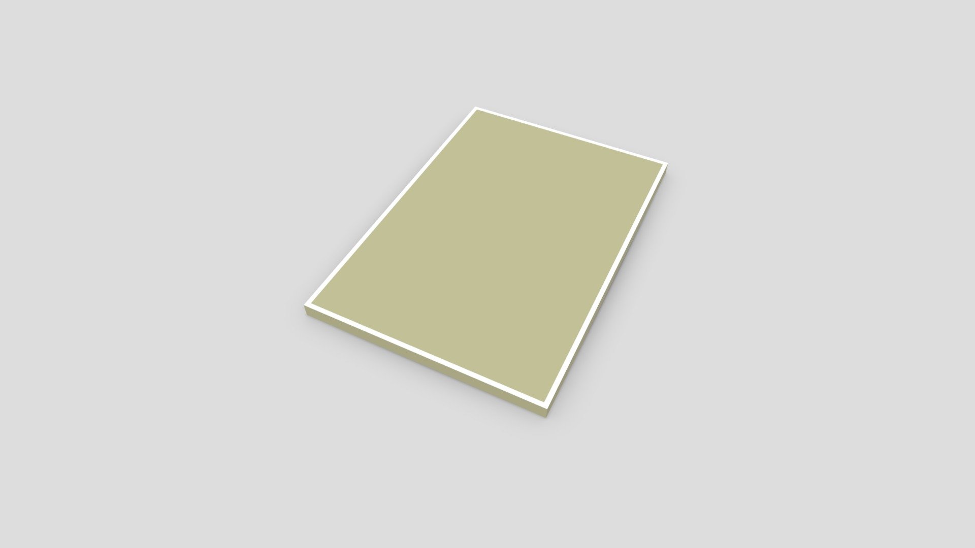 Blank Retro Poster - Buy Royalty Free 3D model by Pickle55100 [9ac55dd ...