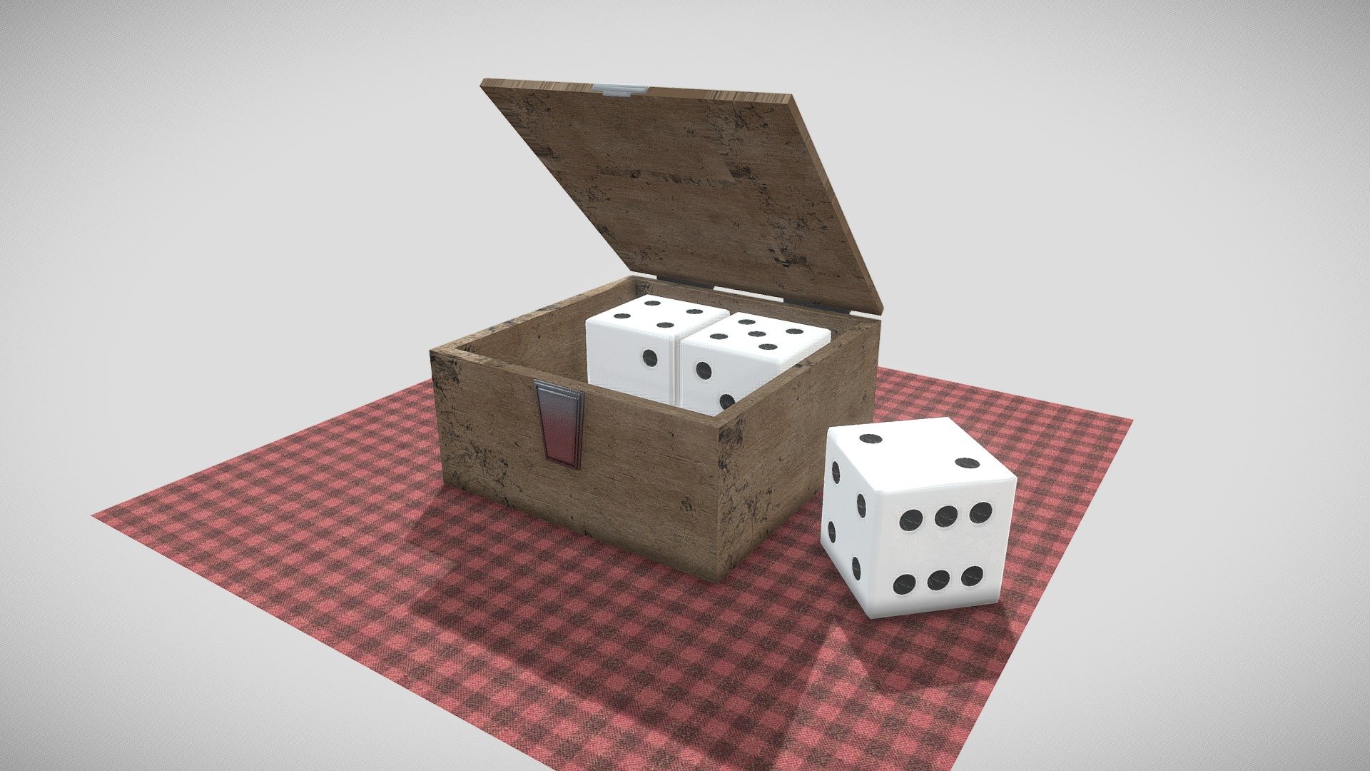 Dice Box - 3D model by EduardoKumagai (@ekumagai) [9ac63a8] - Sketchfab